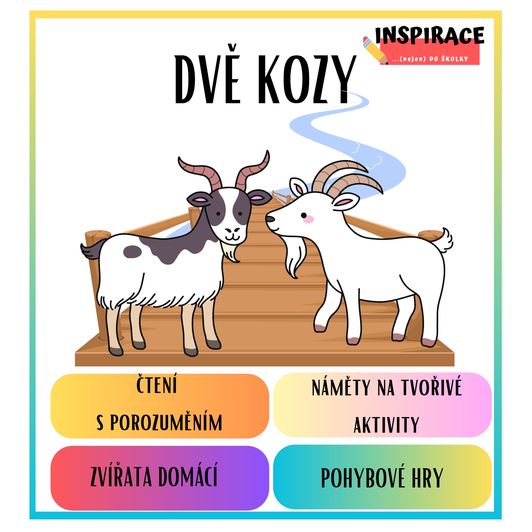 Příběh Dvě kozy 🐏🐐 - Český jazyk | UčiteléUčitelům.cz